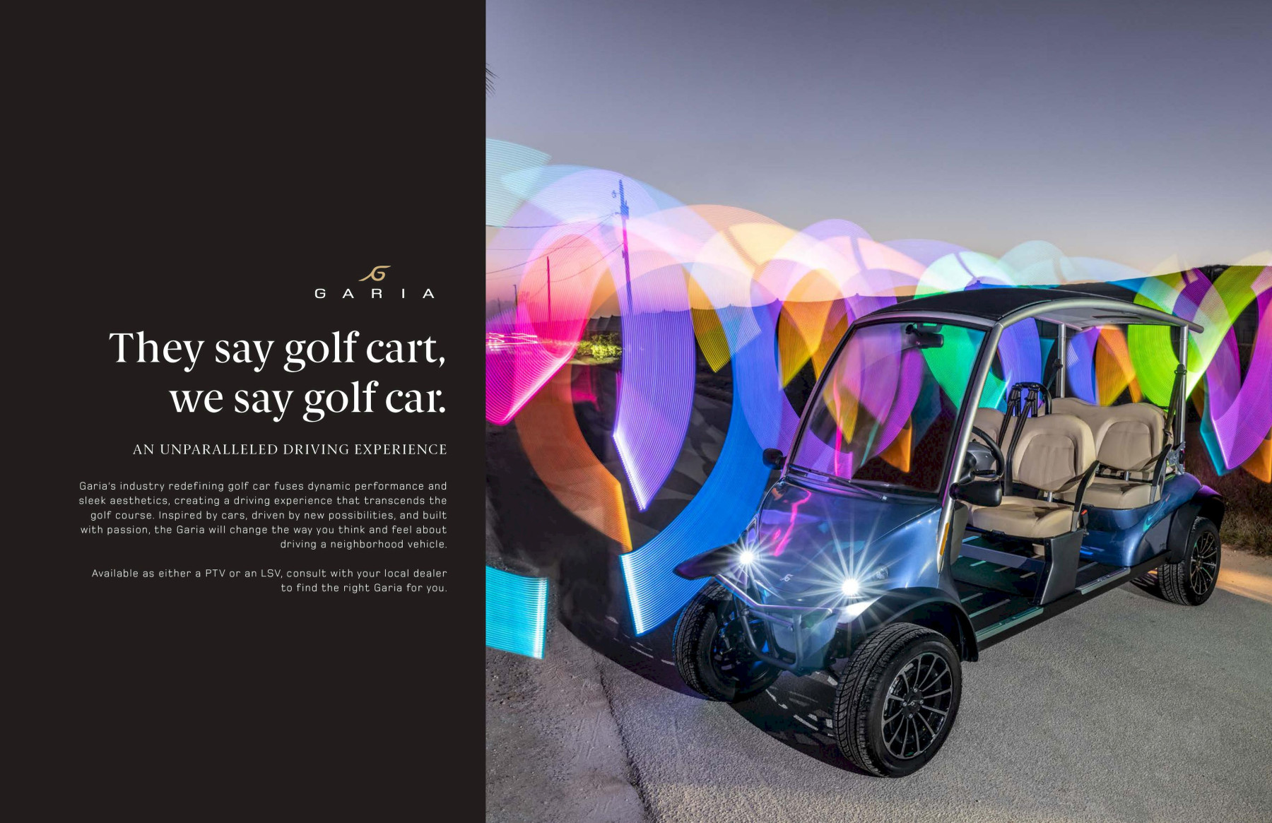 Garia Via 2+2 - Garia Luxury Golf Car