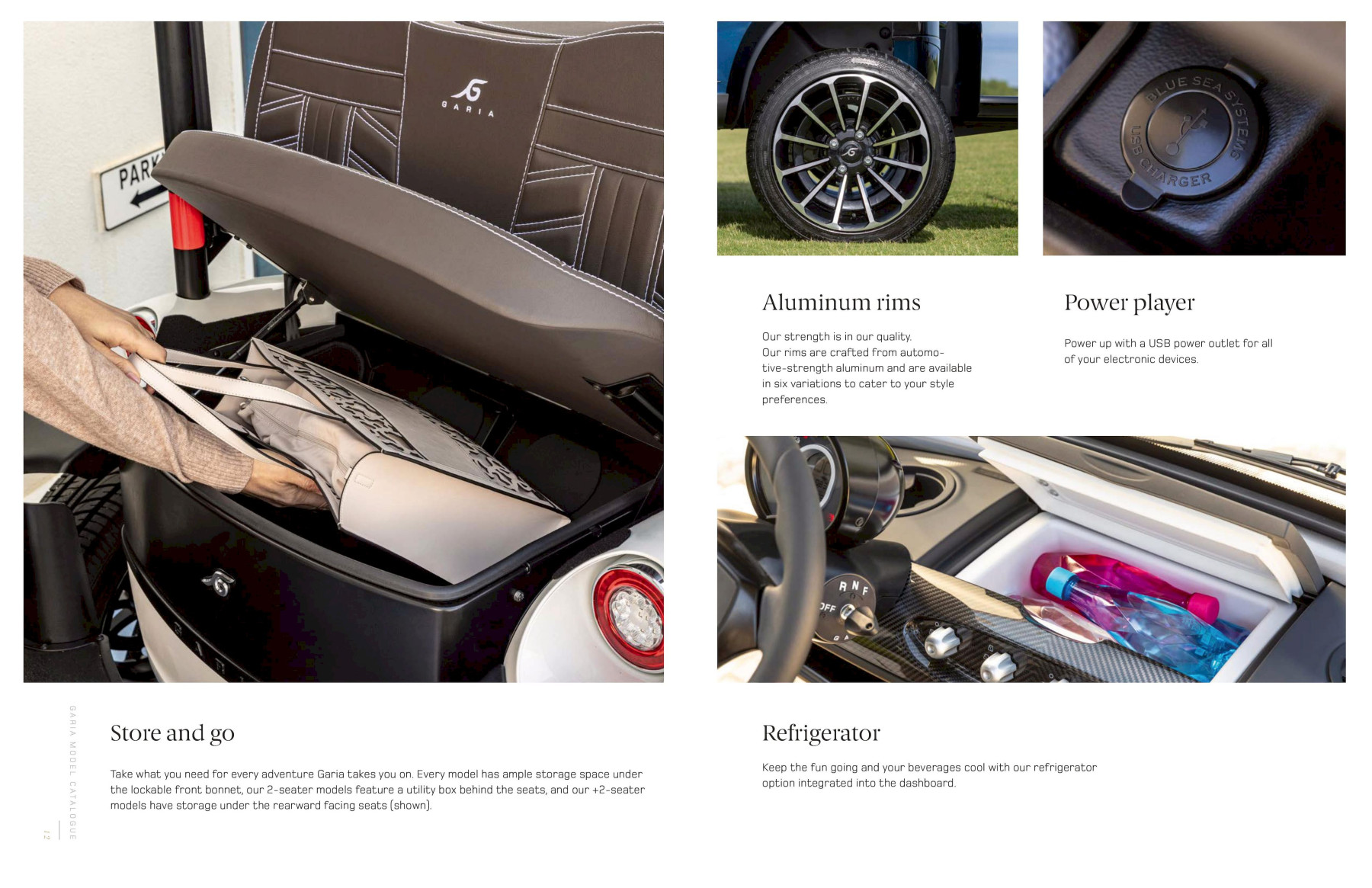 Garia Via 4-seater - Garia Luxury Golf Car