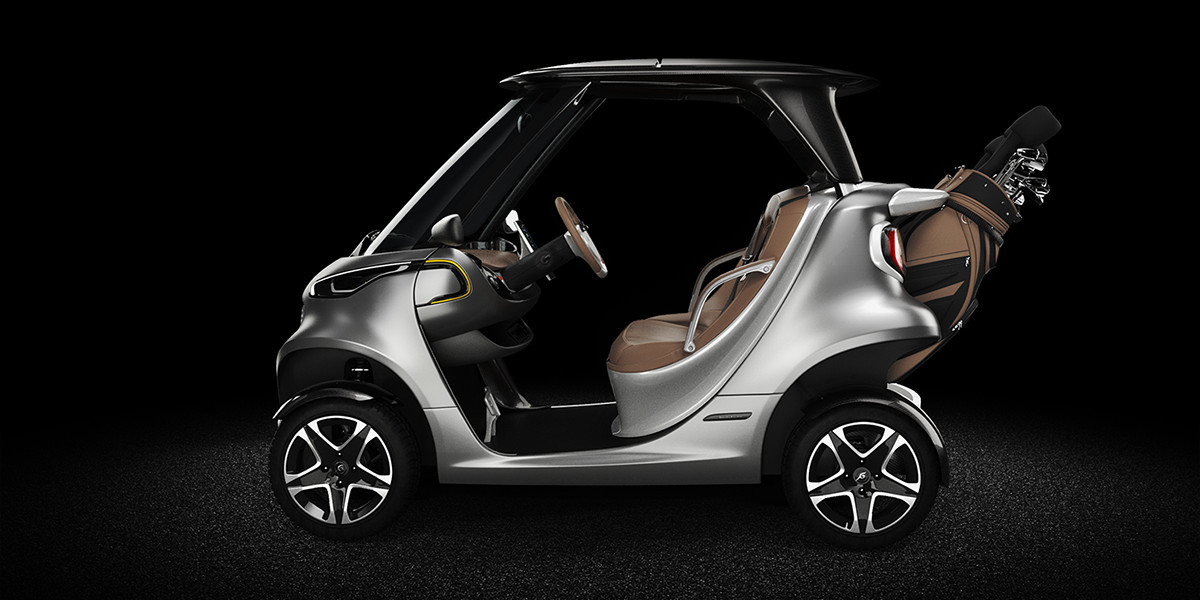 Mercedes Golf Cart